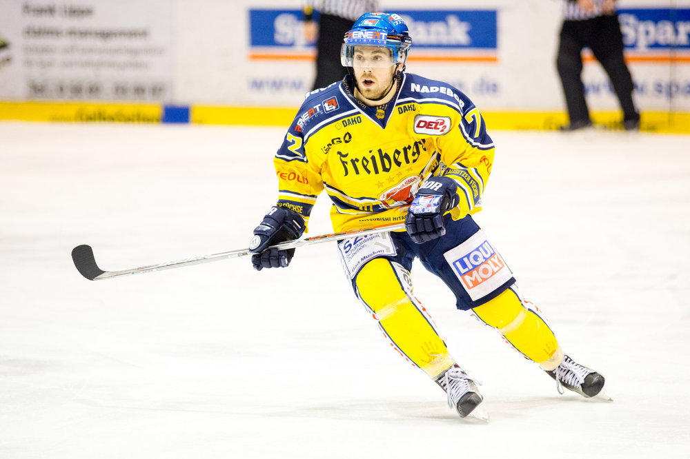 Nach Roope Ranta kehrt auch Jeff Hayes nach Weißwasser zurück ...