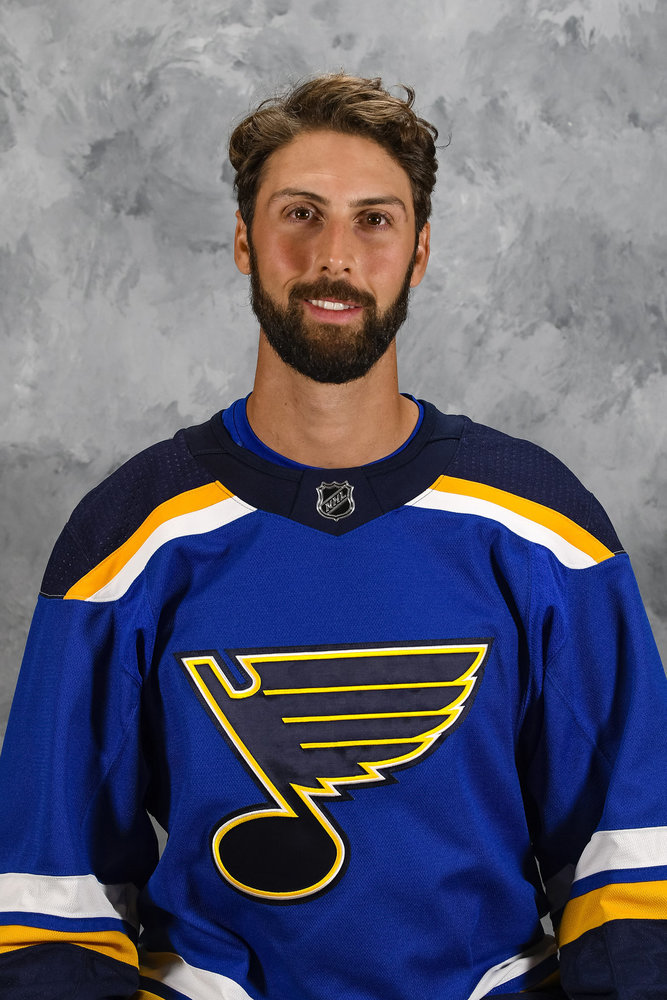 Doppelter Crosscheck in den Rücken: St. Louis' Robert Bortuzzo für vier ...