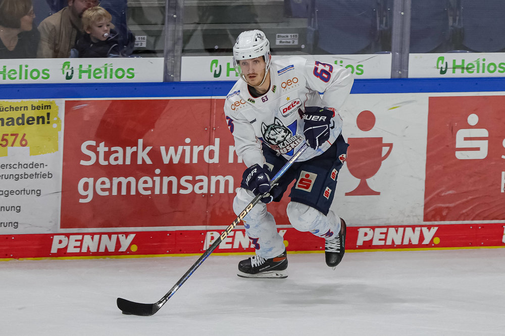Kassel Huskies halten Offensivverteidiger Max Faber, Daniel Huhn ist ...