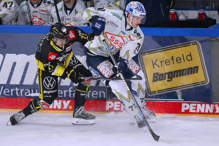 Justin van der Ven von Krefeld nach Weißwasser, DEL2-Fördervertrag für ...