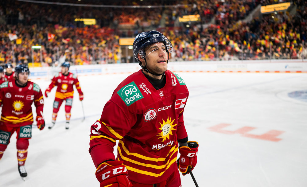 Tyler Gaudet von der Düsseldorfer EG ist „Spieler des Monats Januar" in ...